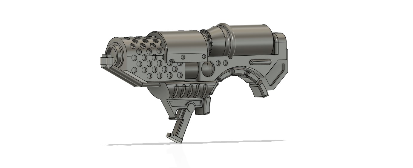 STL file Van Saar Heavy Flamer・3D printer design to download・Cults