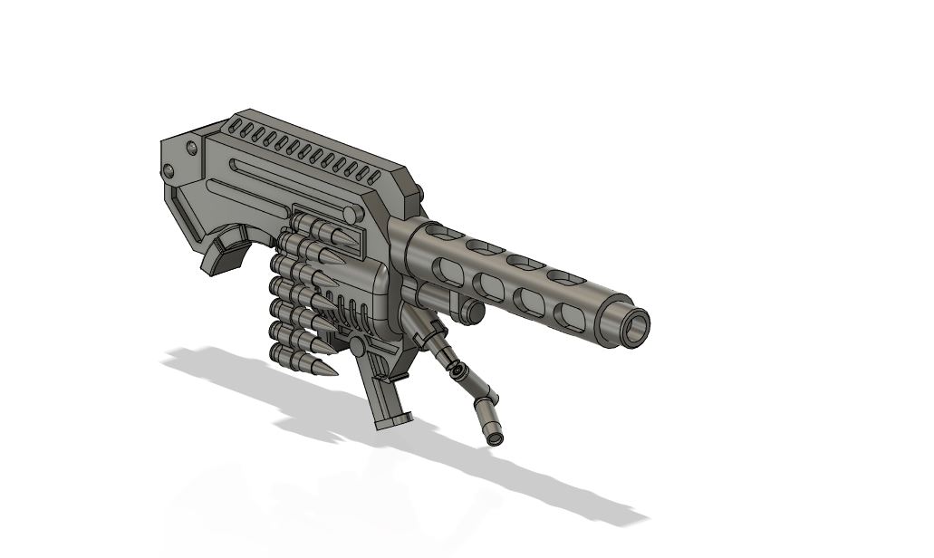 STL file Van Saar Heavy Stubber 🚐・3D print design to download・Cults