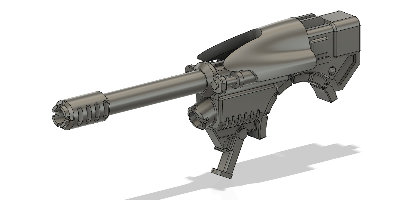 STL file Van Saar Auto Cannon・3D printable model to download・Cults