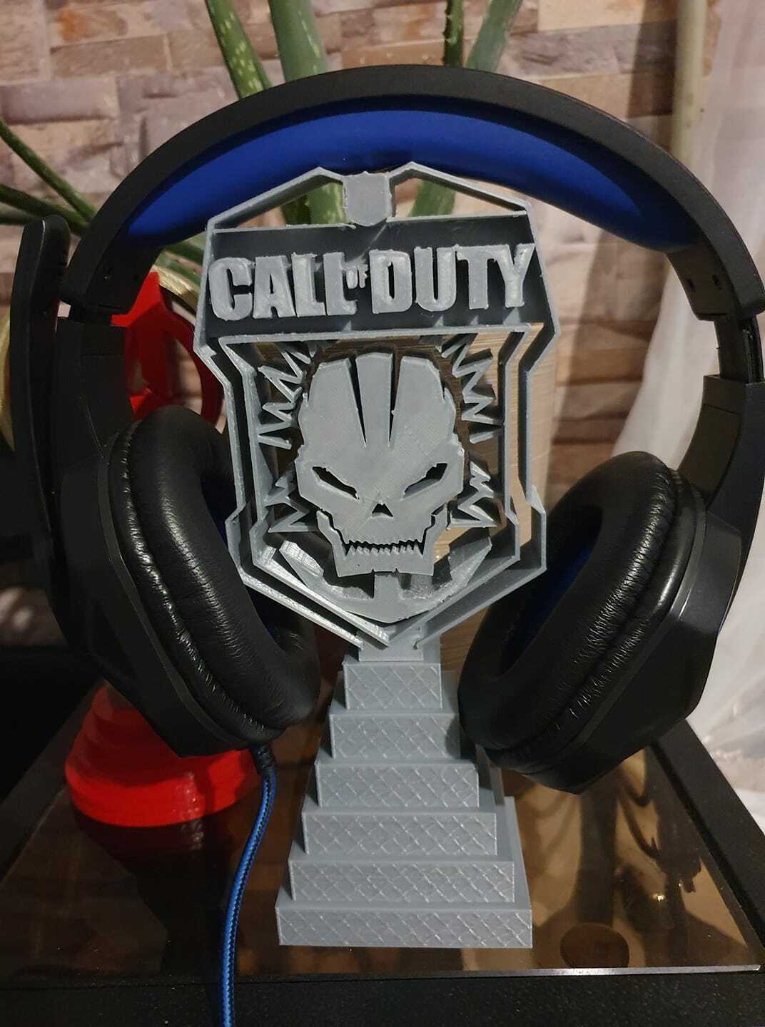 3D printed Call of Duty Headphone Stand・Cults