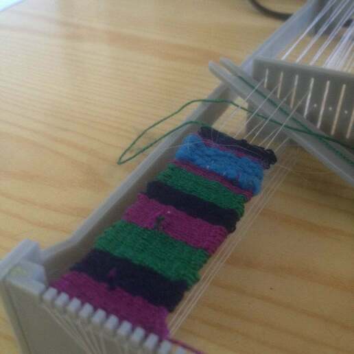 Download free SCAD file Simple weaving loom • Template to 3D print ・ Cults