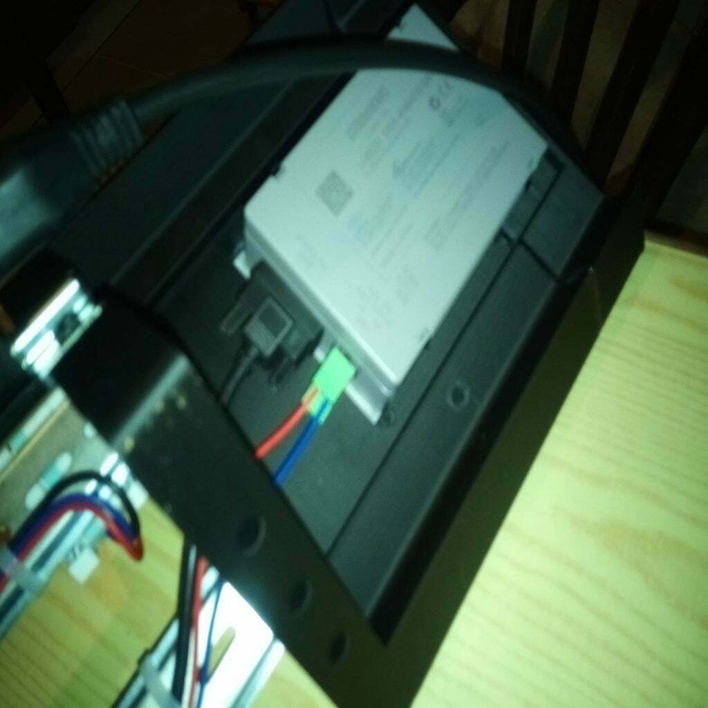 Free STL file DIN rail stand with Siemens LOGO! TD 🔧・3D printer model ...