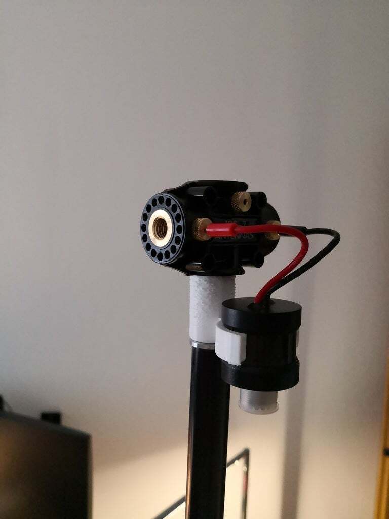 Free STL file Buddipole VersaTee adapter for PS-808 stative・3D ...