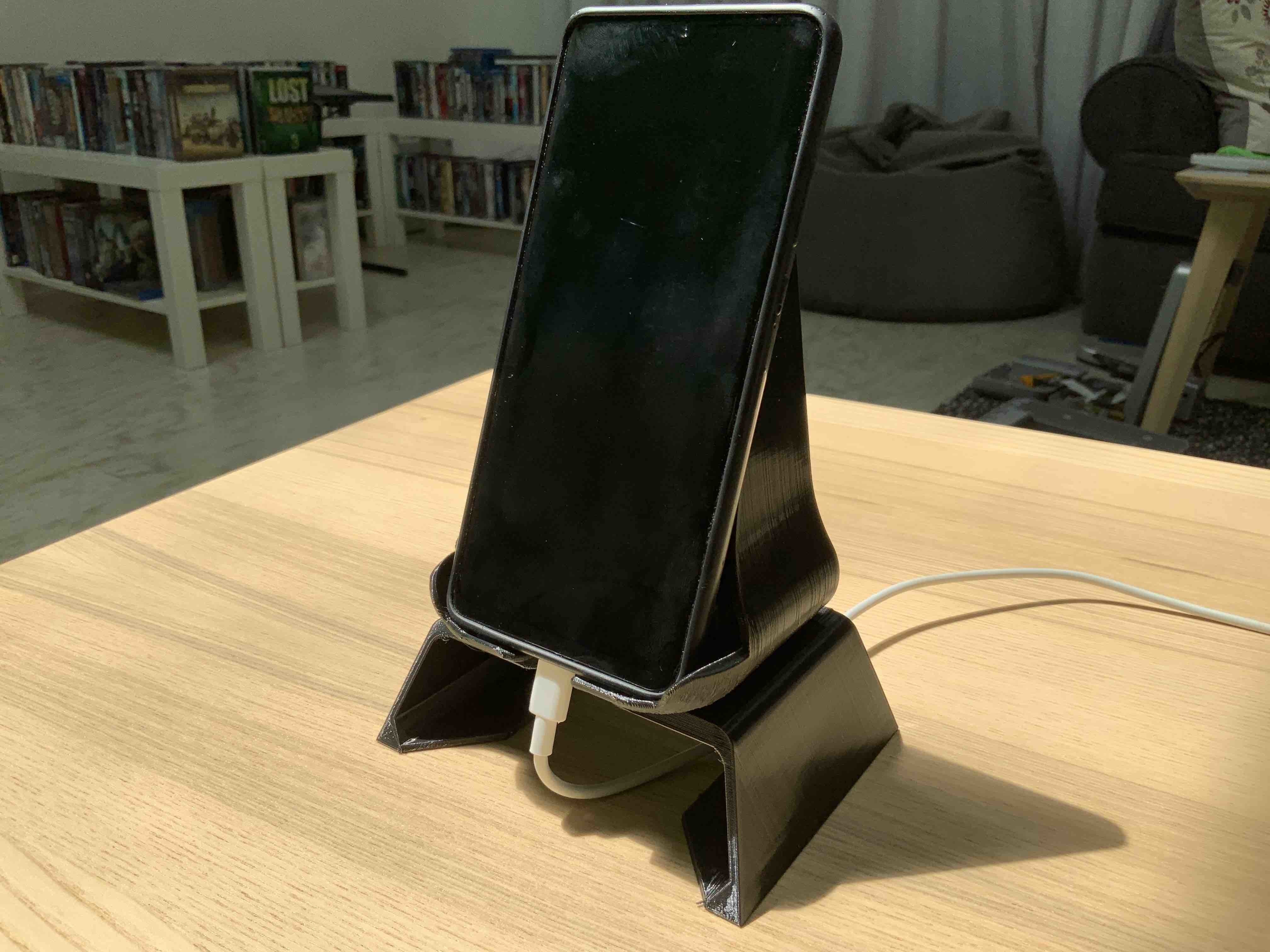 Free STL file Mobile phone stand ONYX 📞・Template to download and 3D ...
