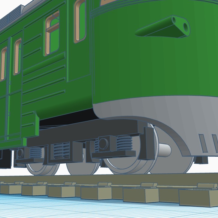 STL file Russian train ER1 / ER2 head car 62-13 (SCALE 1/87) 🚆・3D ...