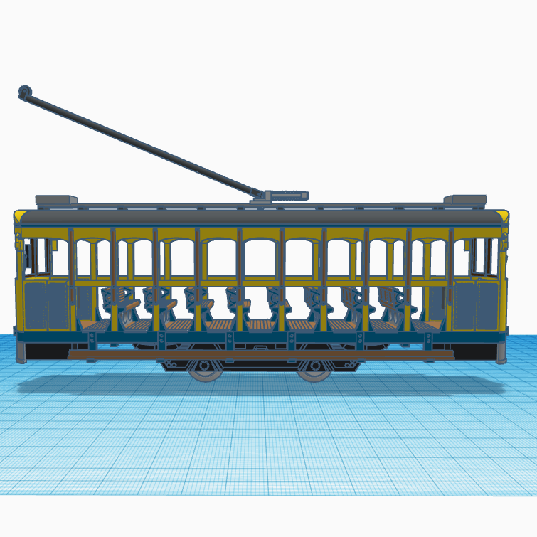 STL file Rio de Janeiro Saint Teresa tram car 🚋・Model to download and ...