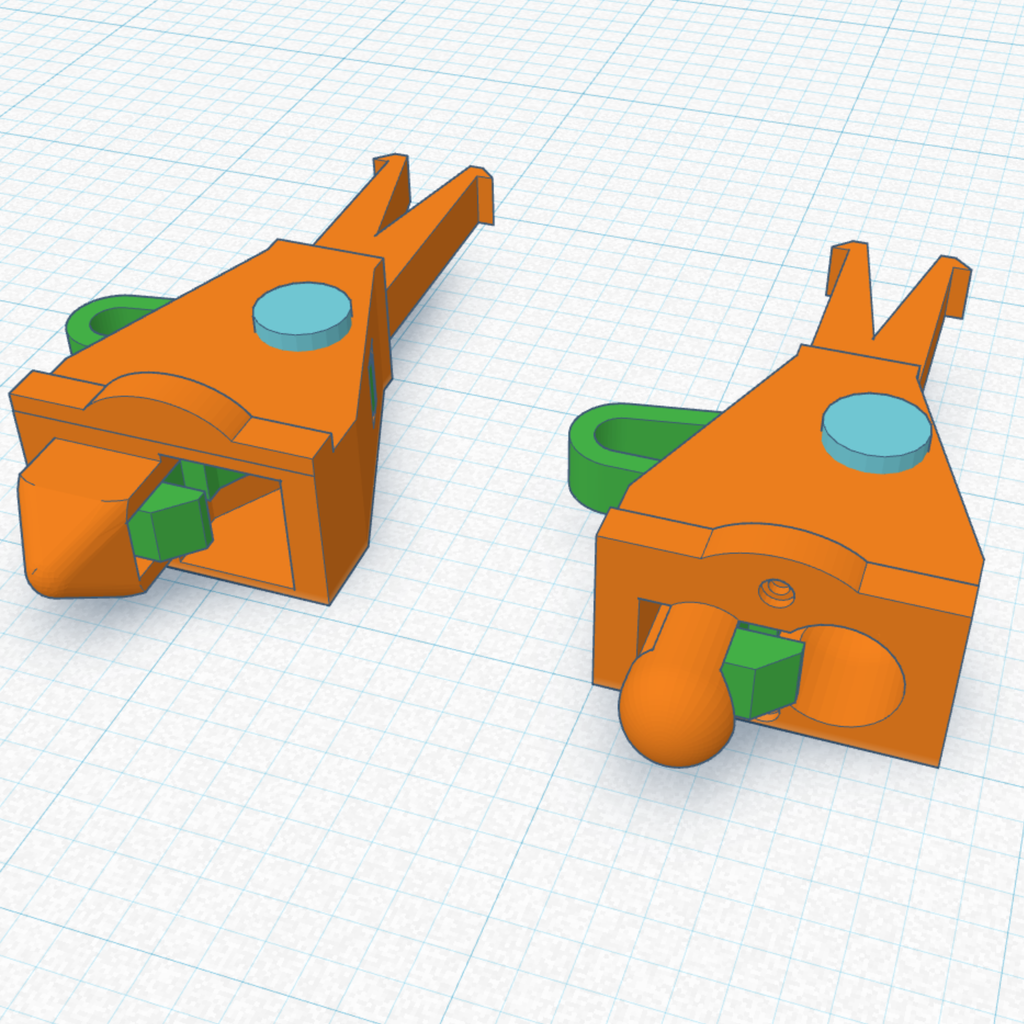 Free STL file Scharfenberg h0 NEM 362 coupling 🧑‍🤝‍🧑・3D printable ...
