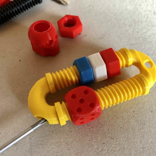 Download free STL file Key Chain - modifiable • 3D printing object ・ Cults