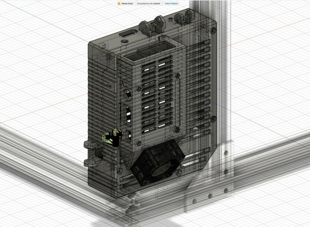 Free STL file Duet3 mini5+ wifi cable chain case for Full Bear Upgrade ...