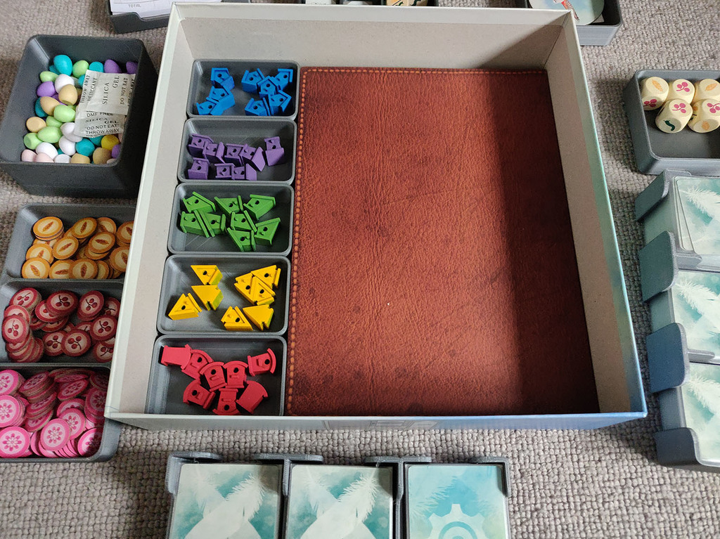 Free STL file Wingspan - Insert for all expansions into core box 📦 ...