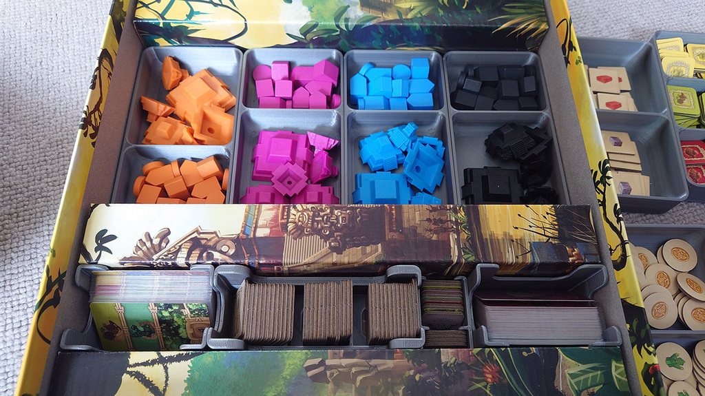 Free 3D file Zapotec - Boardgame insert for the existing cardboard ...