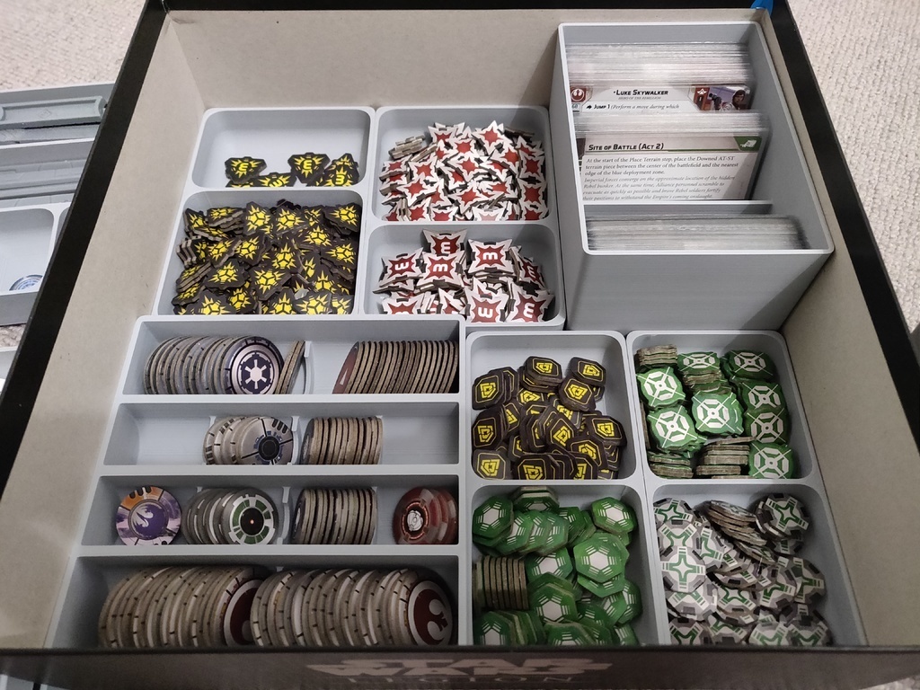 Free STL file Star Wars: Legion - Boardgame Insert ⭐・3D printable ...