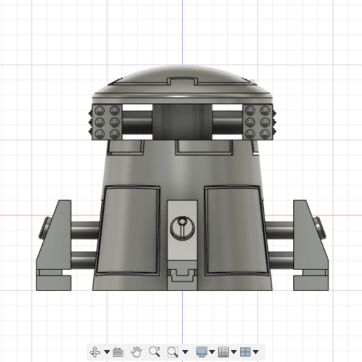 Download STL file Tau Empire sentry turret (missile pods) • 3D print ...