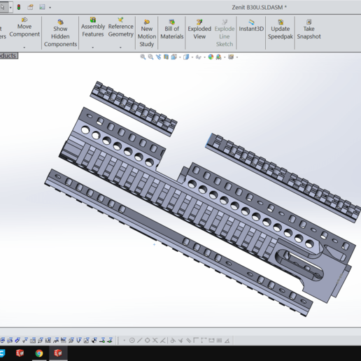 Download free STL file Zenitco B30 | B30U | Ak Alphaking | Gel Blaster ...