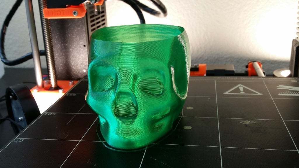 Free STL file Halloween Skull Container・3D printable model to download ...