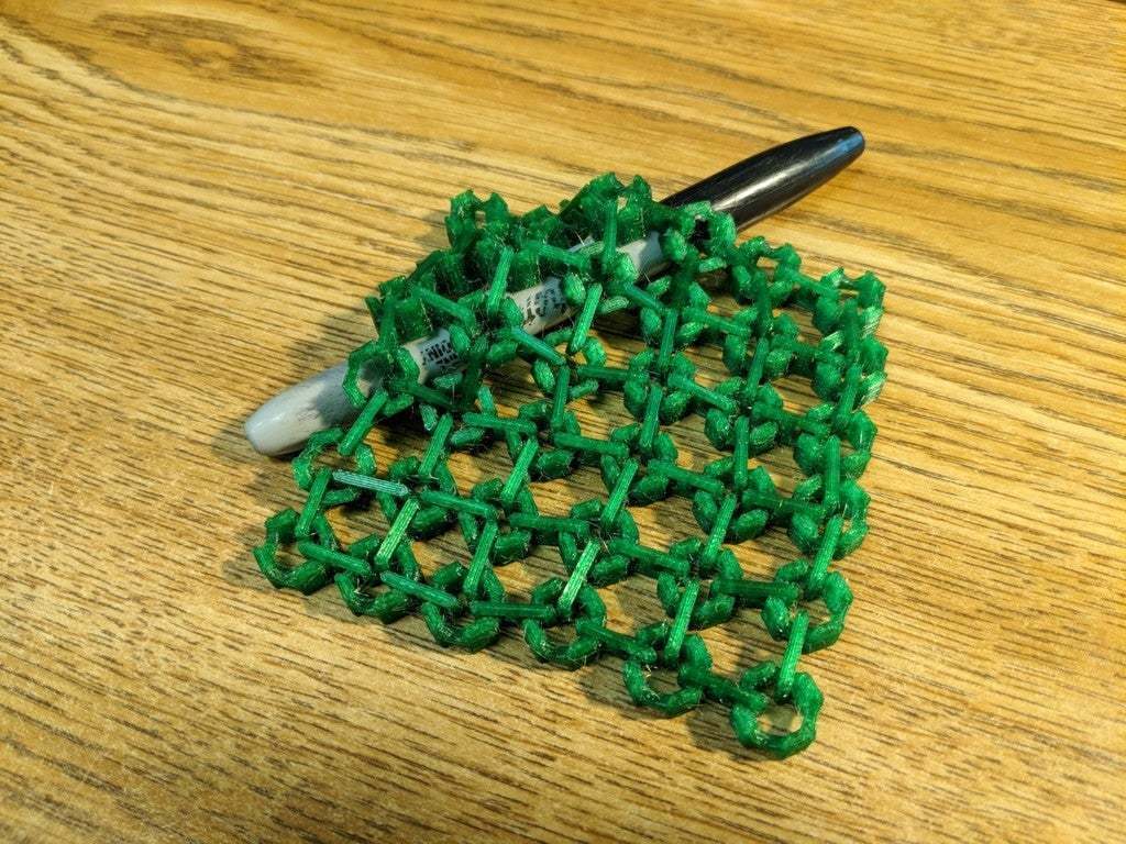Free STL file Placemat Chainmail Fabric 🏠・3D print design to download・Cults