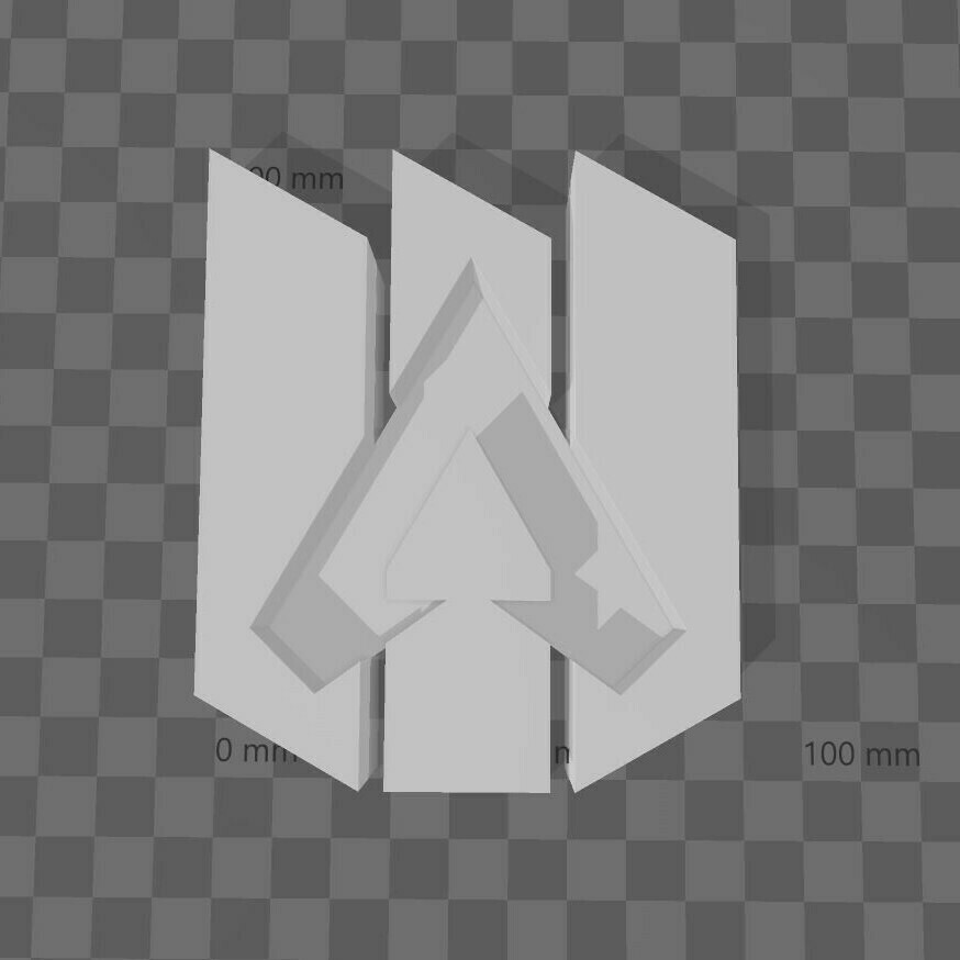 STL file APEX LEGENDS LOGO - DESKTOP & WALL・3D printing design to ...