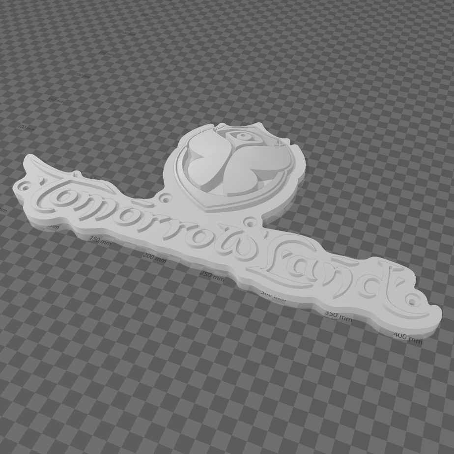 Tomorrowland Logo Black