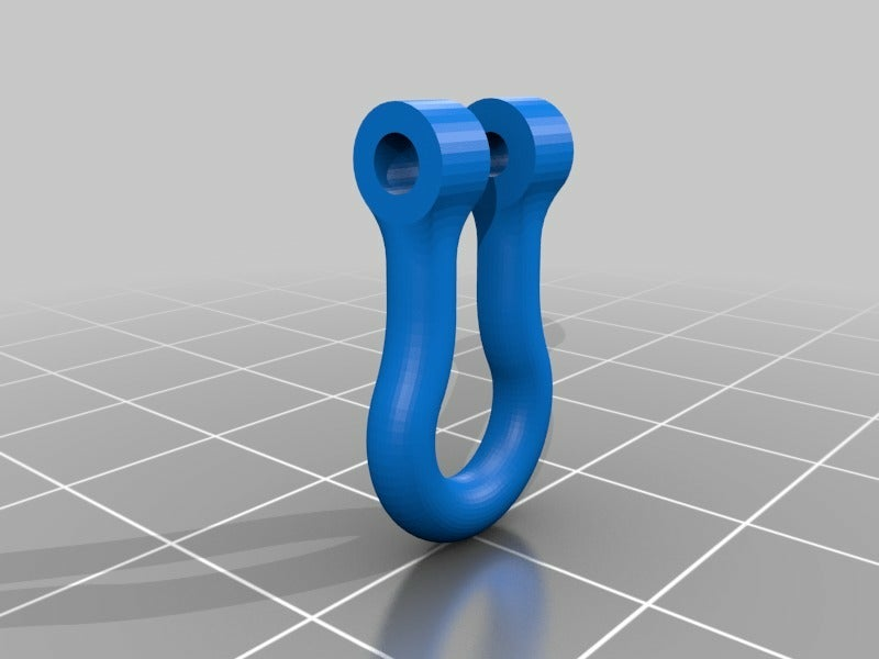 Free STL file RC Truck - Shackle with support 🚚・Model to download and ...