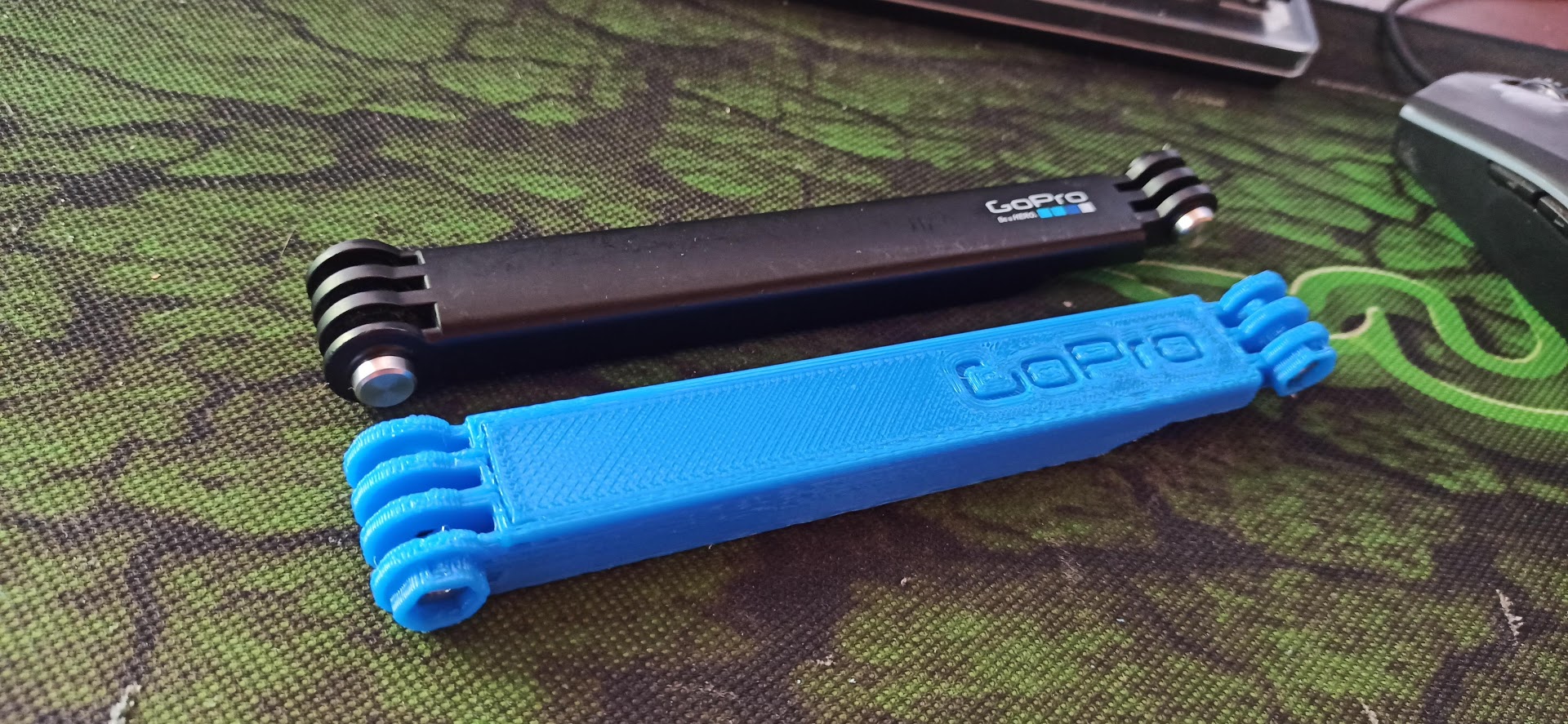 STL file GO Pro-Way Grip / Arm (spare)・3D print design to download・Cults