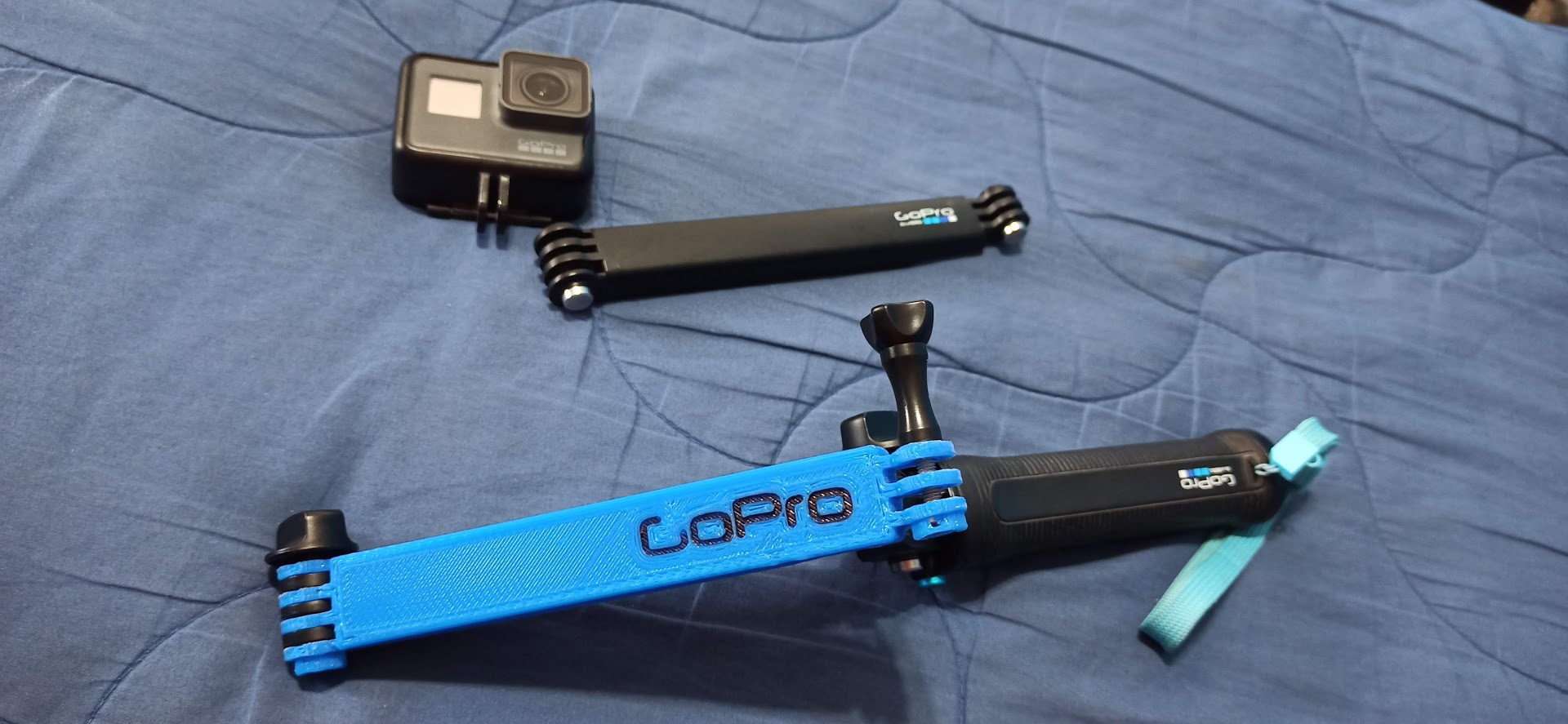 STL file GO Pro-Way Grip / Arm (spare)・3D print design to download・Cults