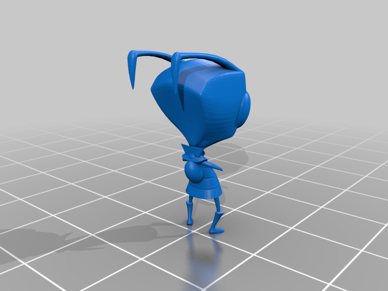 Download free STL file Invader Zim • Design to 3D print ・ Cults
