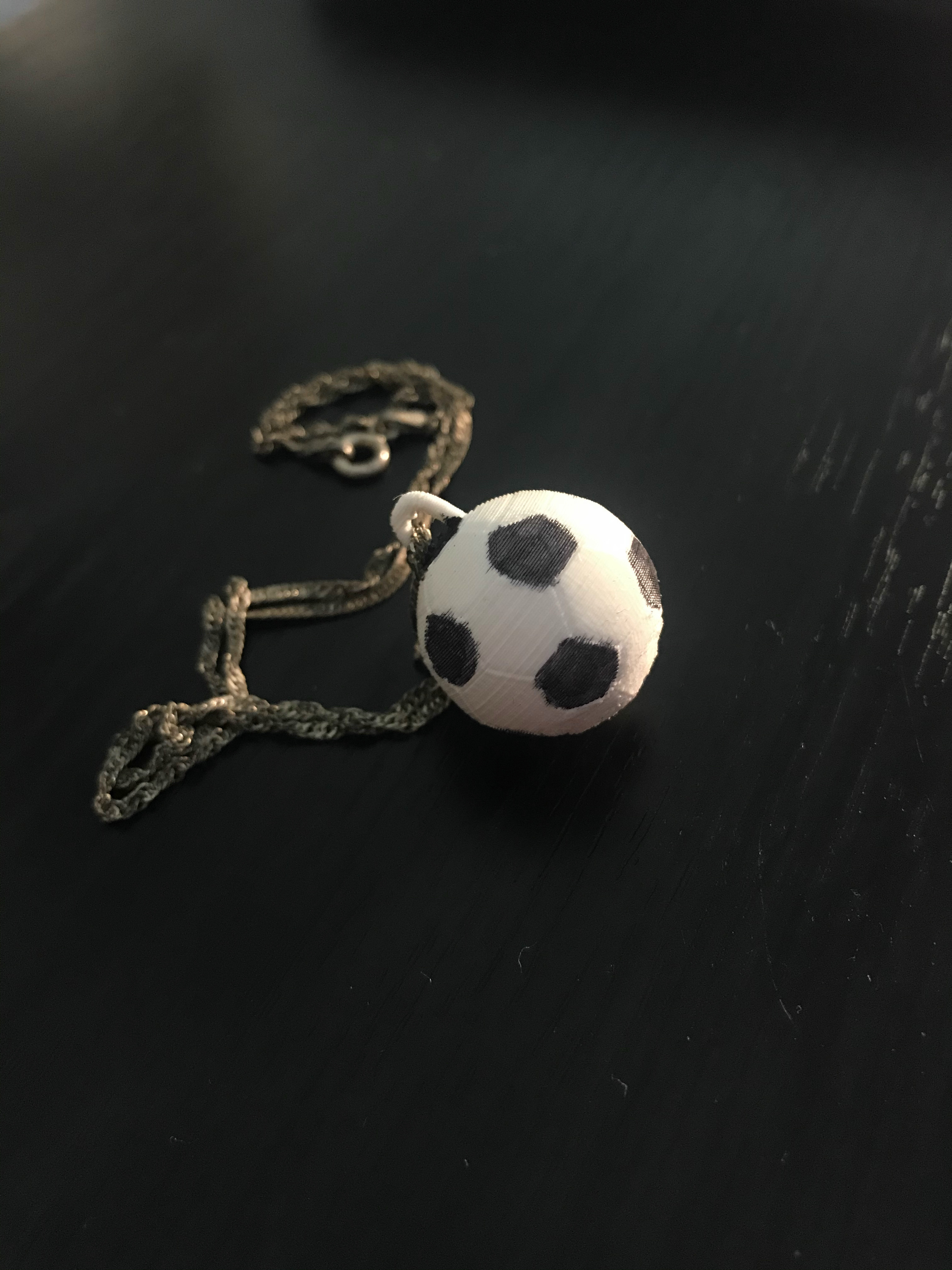 Free STL file Football necklace・3D printing model to download・Cults