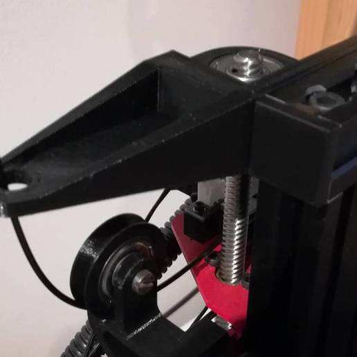 Download free 3D printer files Z-axis stabilizer and filament guide ・ Cults
