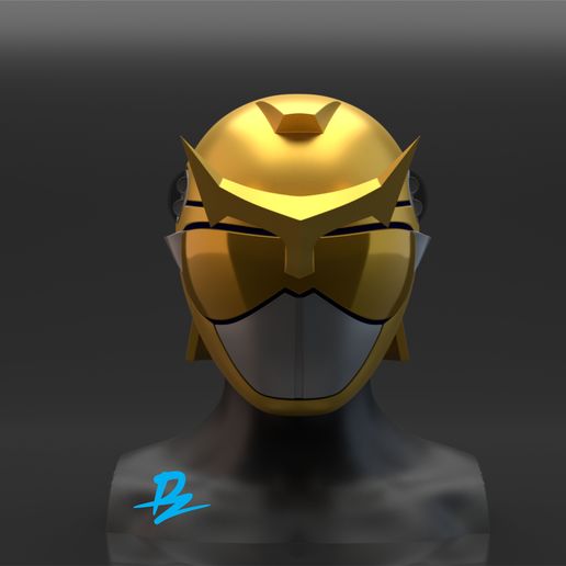 Download 3D printing designs tokumei sentai gold buster ・ Cults