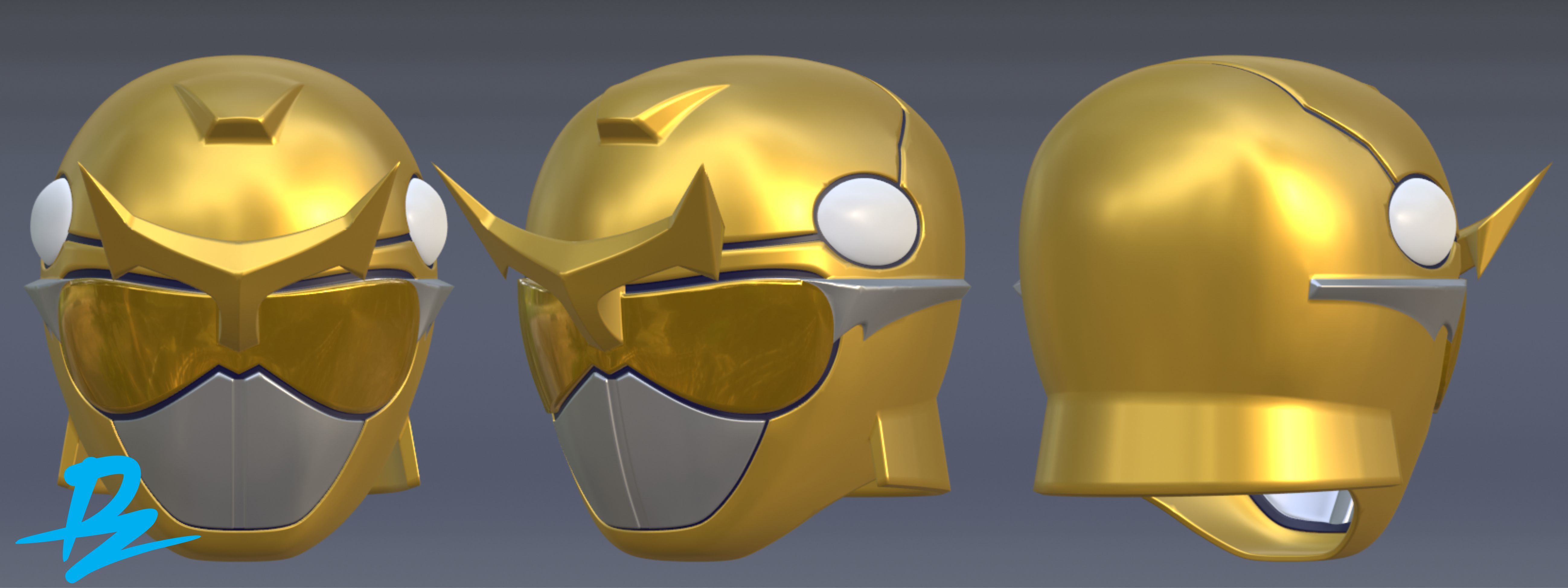 3D file tokumei sentai gold buster・3D printing idea to download・Cults