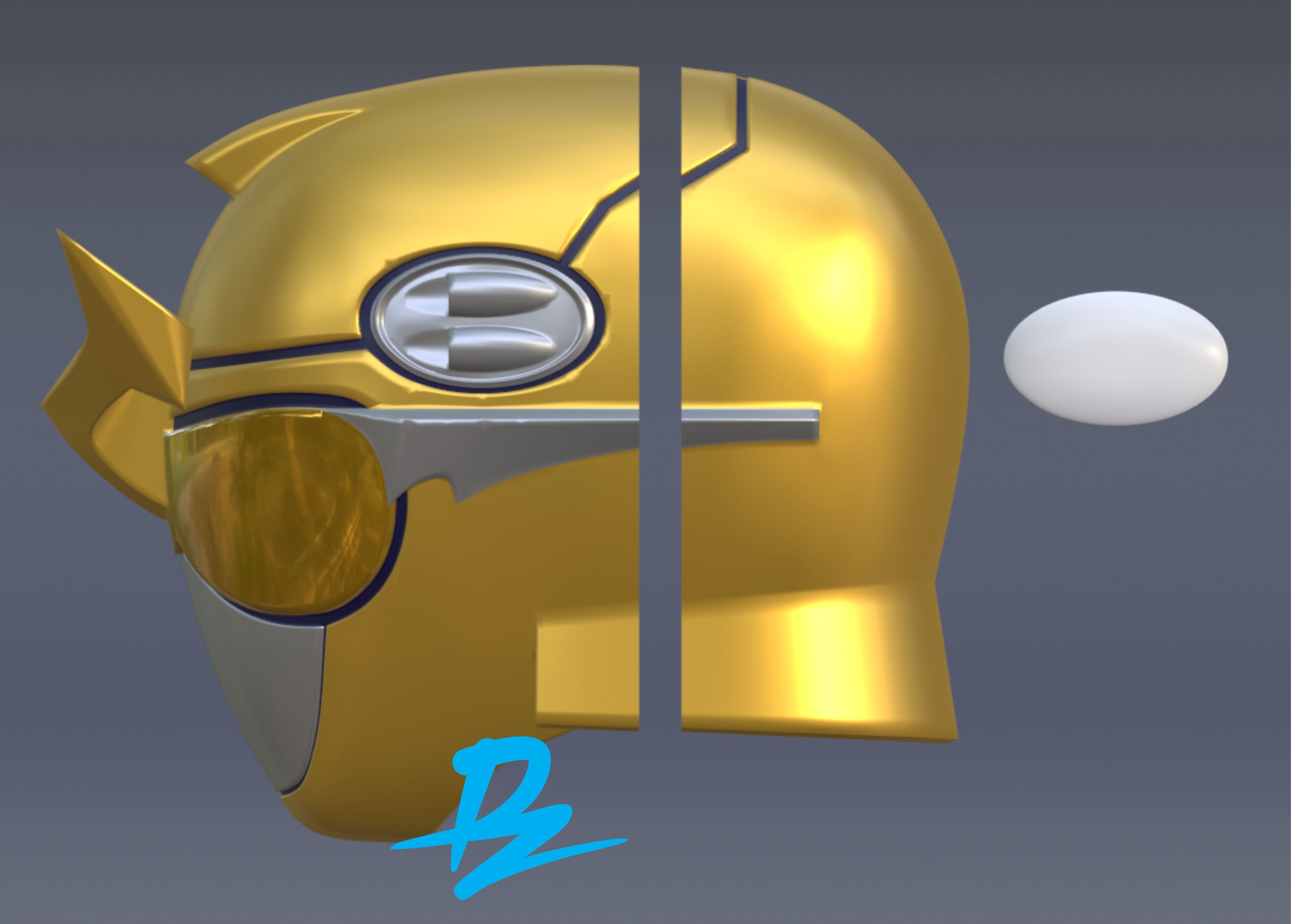 3D file tokumei sentai gold buster・3D printing idea to download・Cults