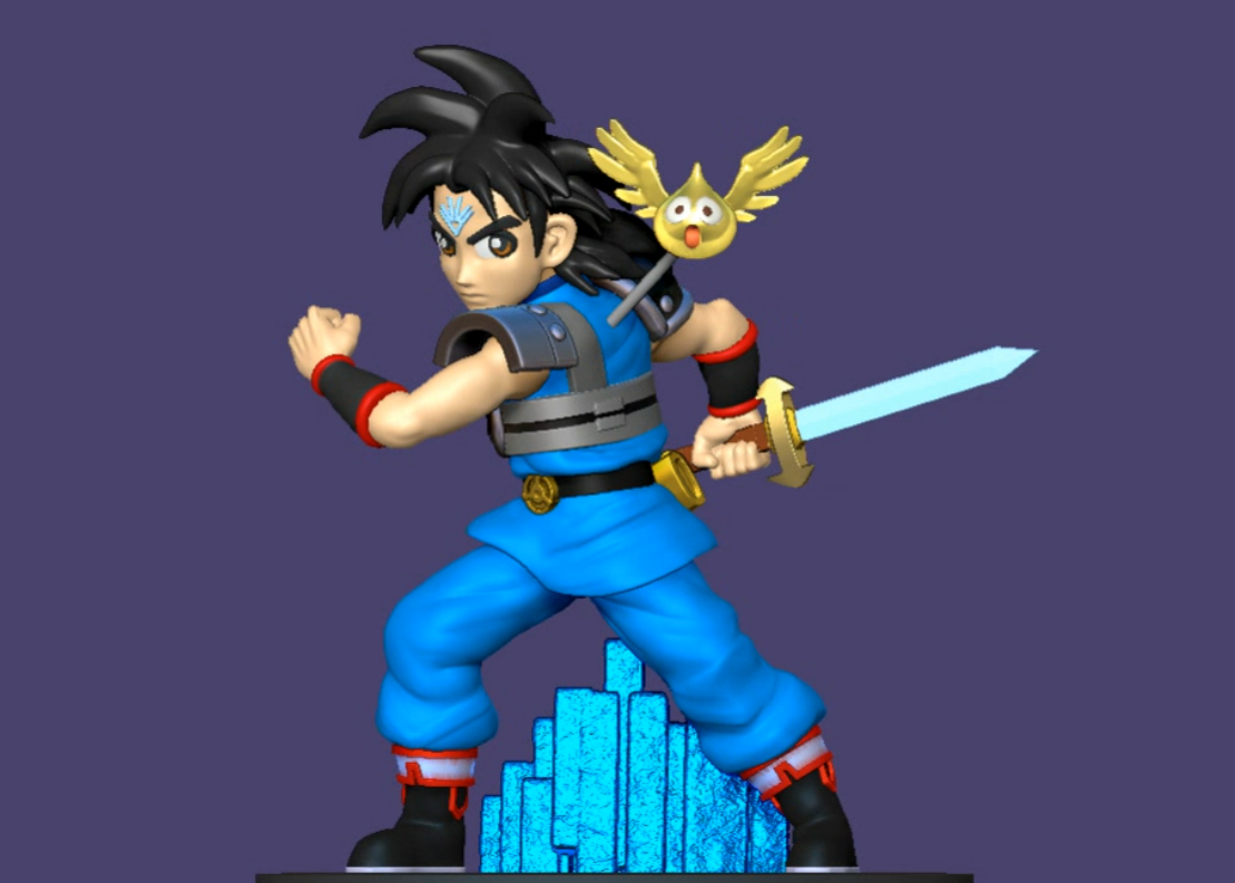 STL file Dai Dragon Quest 3d Printable Figure 🐉・3D printing model to ...