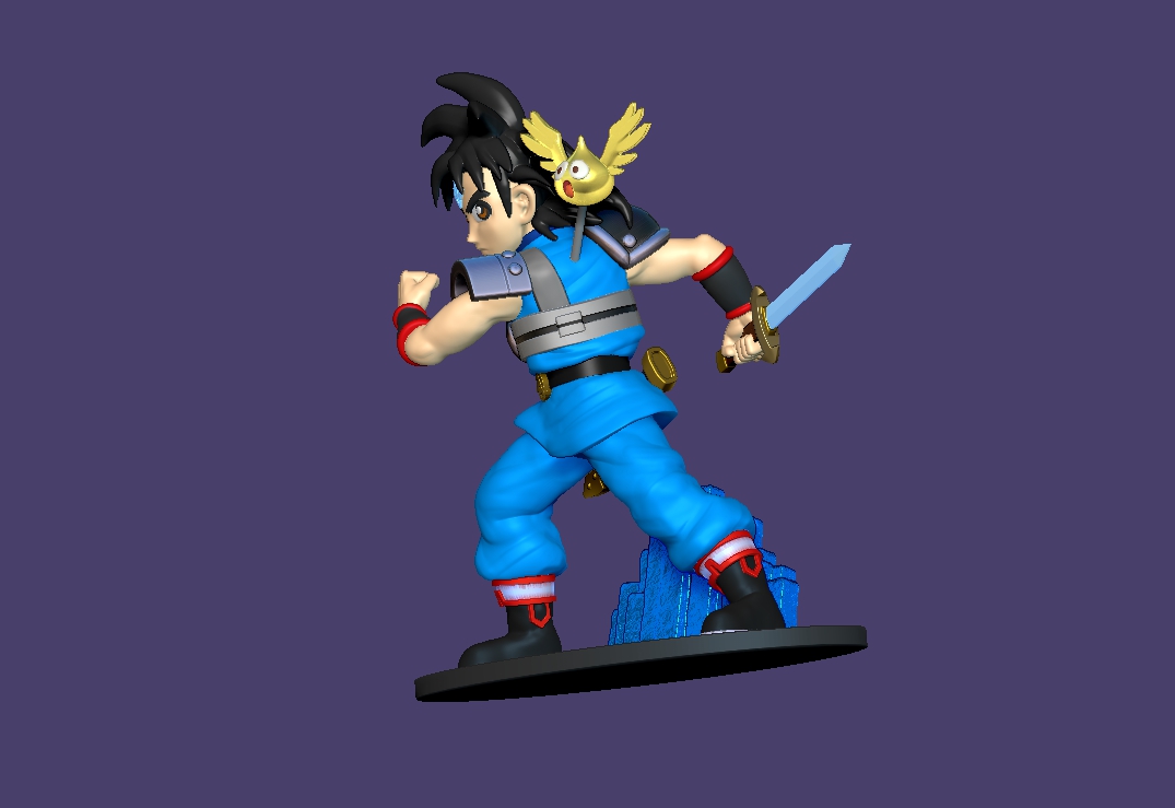 Archivo STL Dai Dragon Quest Figura imprimible en 3D・Diseño imprimible ...