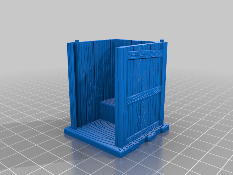 Free 3D file FERISIA Outhouse 🧞‍♂️・3D print object to download・Cults