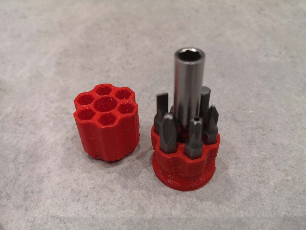 Free STL file Compact Screwdriver・3D printer model to download・Cults
