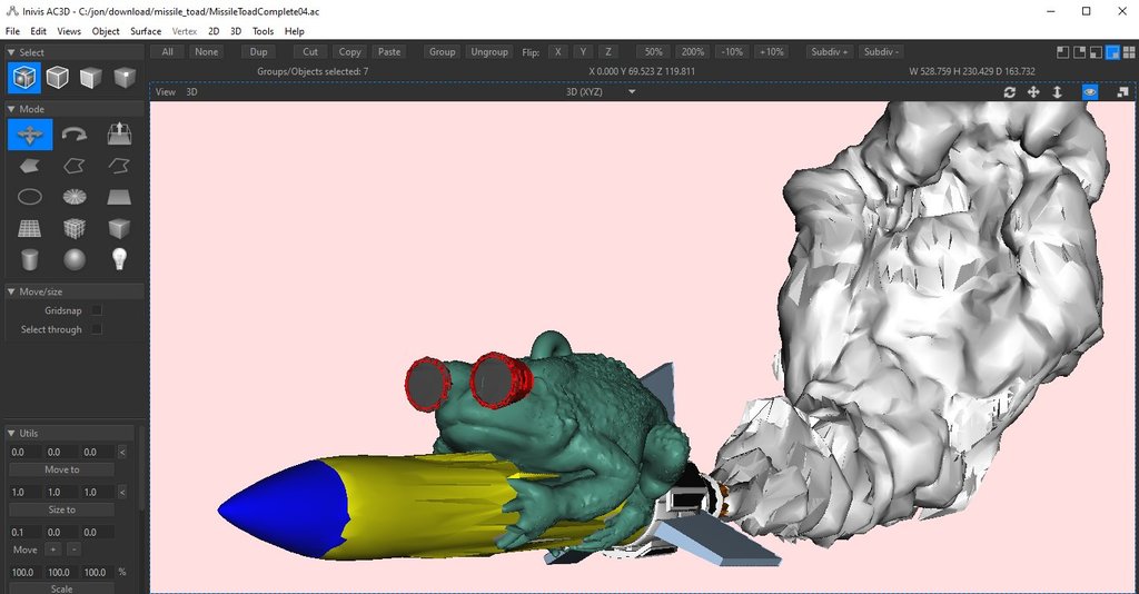 Free 3D file another missile toad・3D printable design to download・Cults
