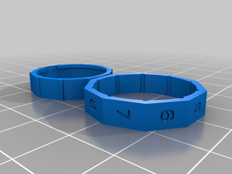 Free 3D file cryptex lock 1.1 remix: with locking pin and at 50%・3D ...