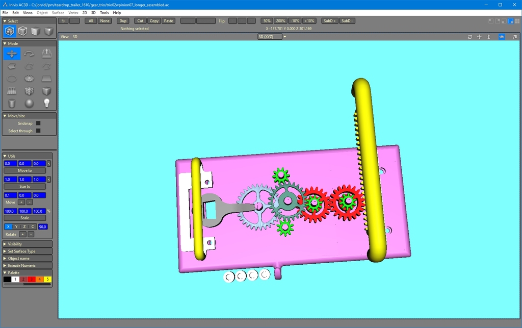 Archivo 3D gratuito interruptor de luz de piñón y cremallera steampunk ...