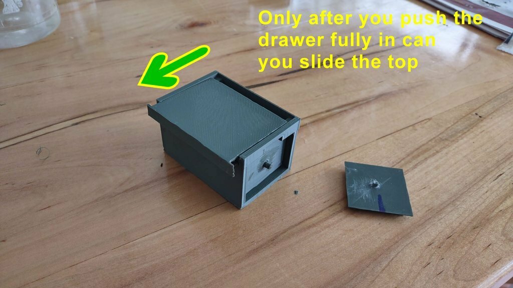 Free 3D file secret keeper hidden drawer 1.1 🙈・3D printable design to ...