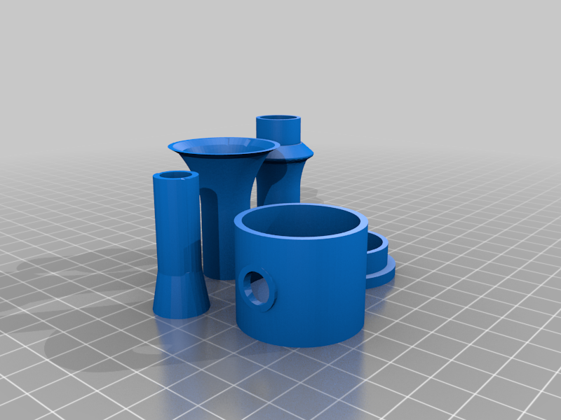 Free 3D file air horn for pvc 1/2" pipe 📯・Design to download and 3D ...