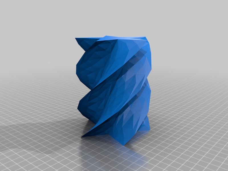 Free STL file Star Low Poly Vase・3D printer model to download・Cults