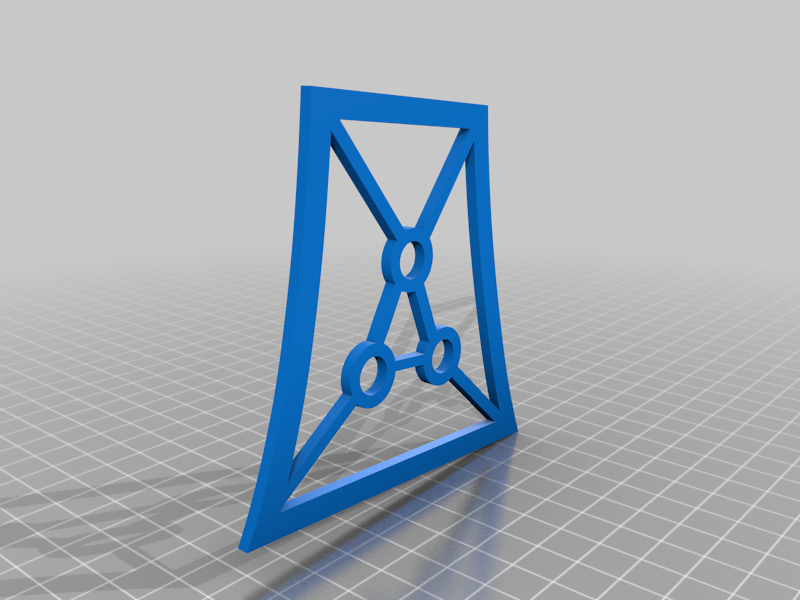Free STL file Olson Mask Templates with fingerholds 🪡・3D print object ...