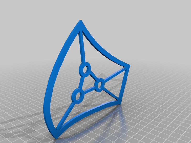 Free STL file Olson Mask Templates with fingerholds 🪡・3D print object ...