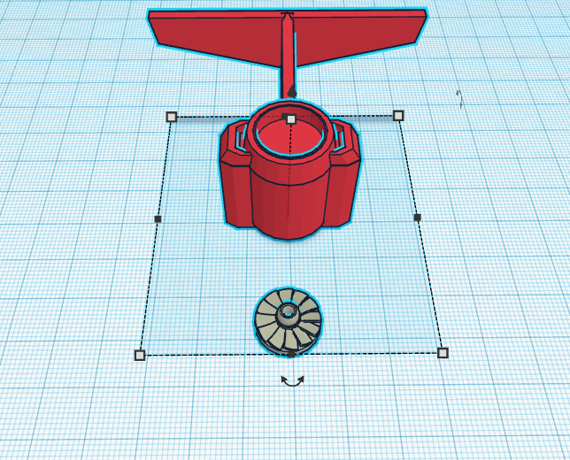 Fichier STL Queue de bombardier VoltesV Volt・Design imprimable en 3D à ...