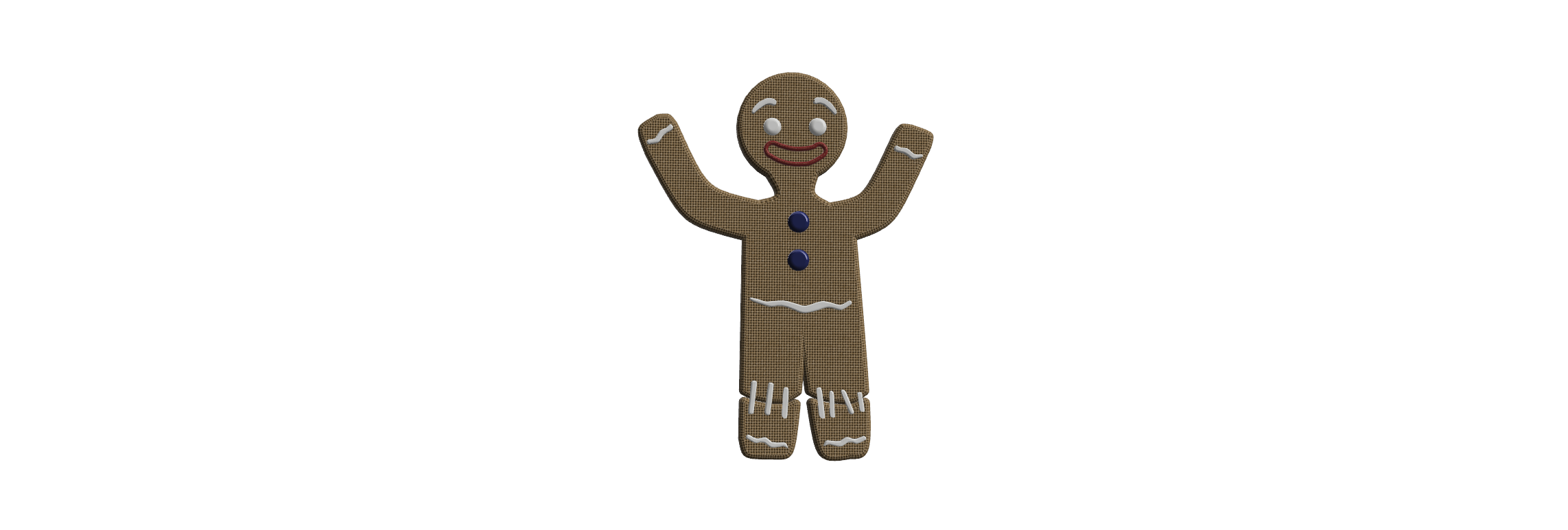 Descargar archivo STL gratis Jengi Hombre de Jengibre (Ginger) • Diseño ...