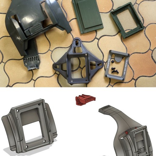 Download STL file Felin Helmet - Lucie "wilcox" claw • 3D printing ...