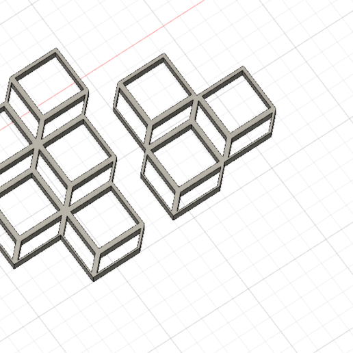 Download free STL file 2D cube • 3D print design ・ Cults
