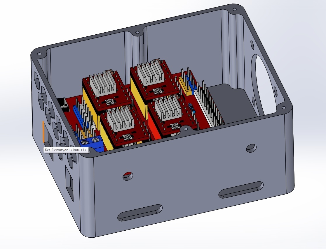 STL file ARDUİNO UNO AND CNC SHIELD BOX・3D printer design to download・Cults