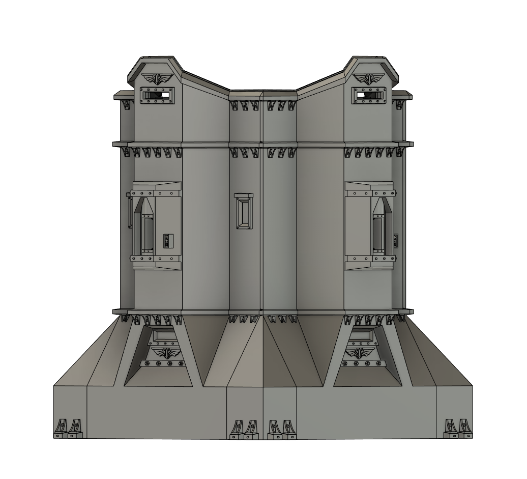 STL file Emperical Defense Structure Modular 🎲・3D printing idea to ...