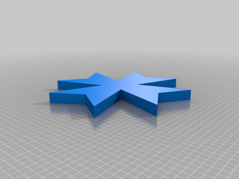 Free STL file Black Templars Maltese Cross Plain Flat ・3D printable ...